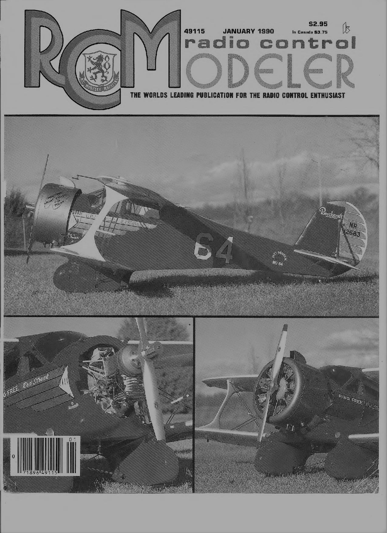 RCM 1990 January Magazine Issue with Index